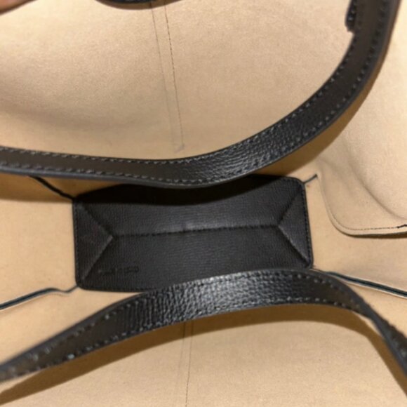 Polene | Bags | Cyme Mini Edition Textured Black | Poshmark